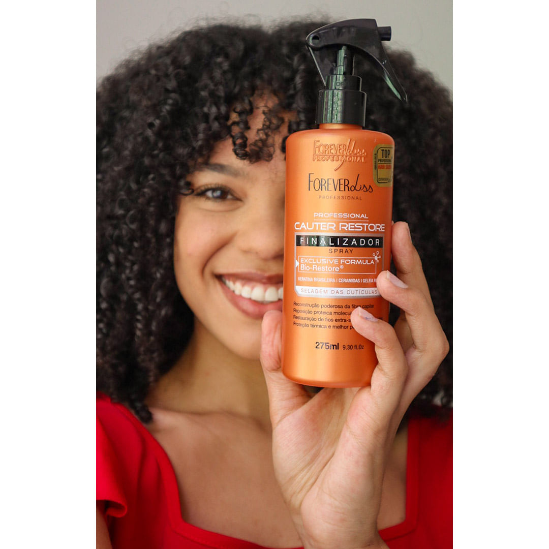 Kit Completo Cauterização Capilar Cauter Restore Forever Liss